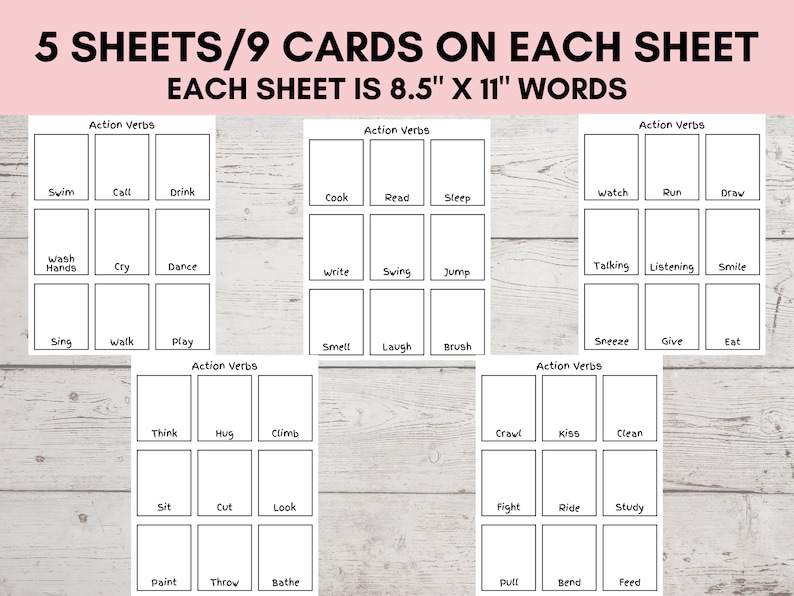 Nonverbal Communication Cards, Visual Board, Flash Cards Special Needs ...