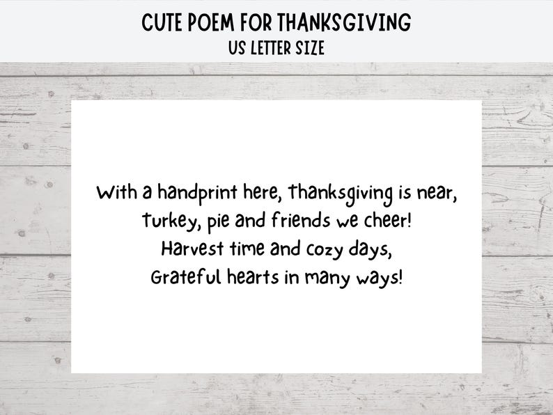 Thanksgiving Handprint Craft 2025, Happy Thanksgiving Handprint Art ...