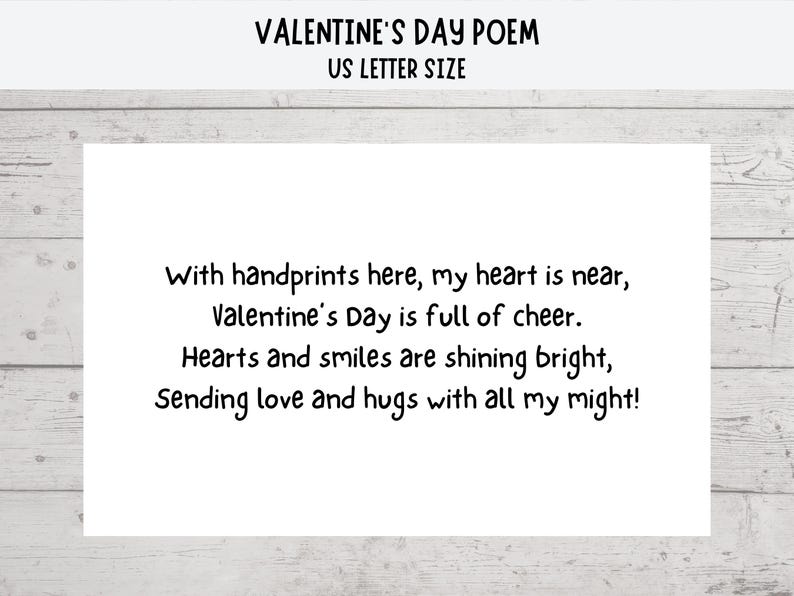 Valentines Day Handprint Craft, 2026 Winter Handprint Template ...