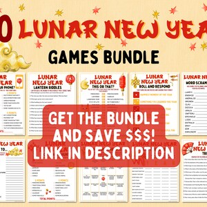 Chinese New Year Find Someone Who Game | Lunar New Year Party Game ...
