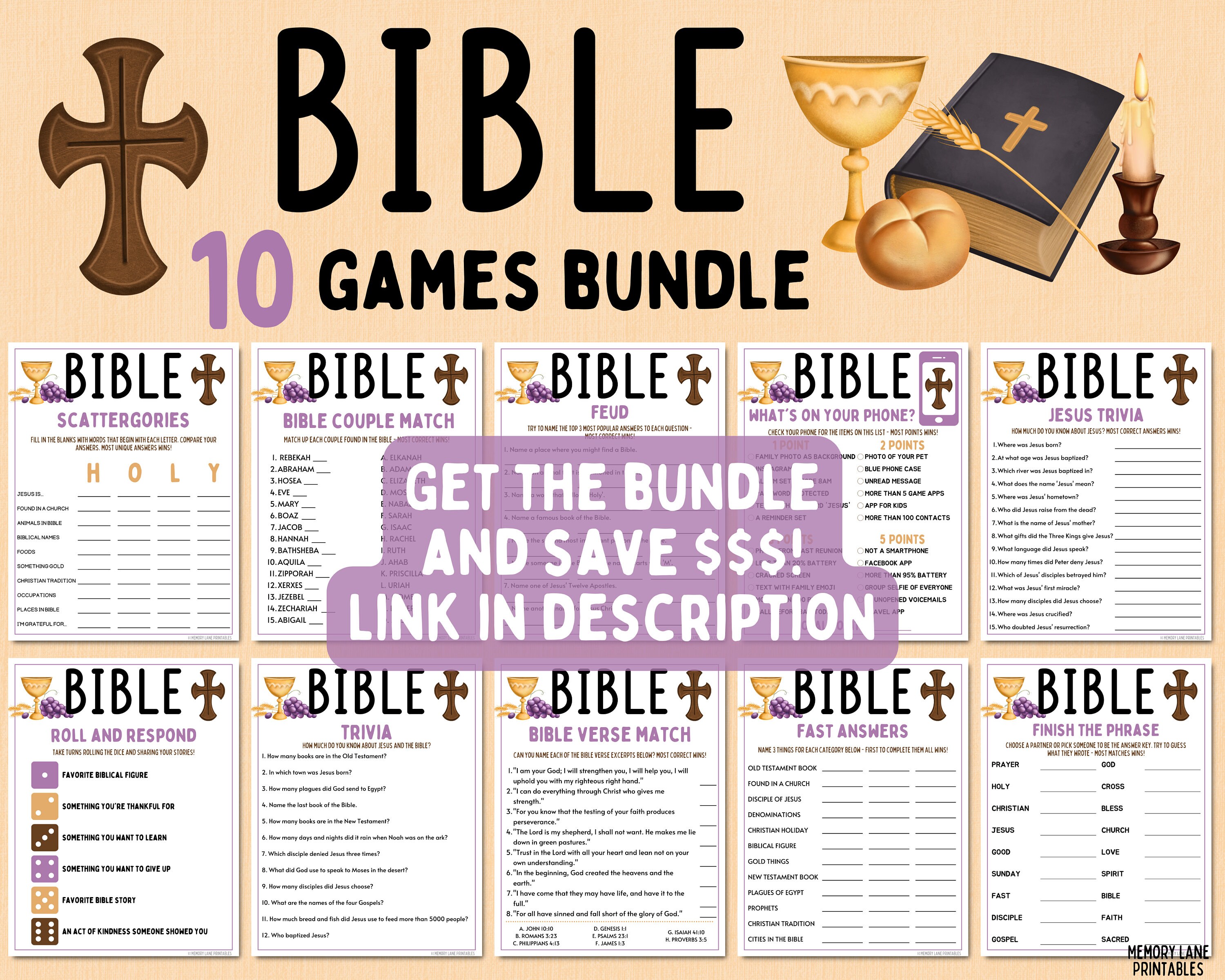 Bible Feud Game Bible Study Game Friendly Feud Church Game - Etsy UK