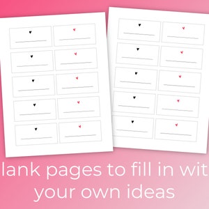 Love Notes Printable | Love Notes Cards | Mini Love Messages ...