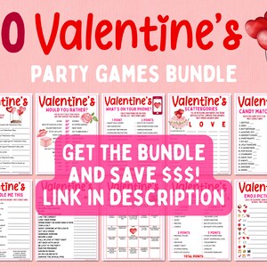 Valentine's the Color Red Game | Valentine's Day Party Game | Fun ...