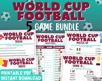 Football Party Games Adult - Etsy