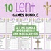 Lent Games Bundle | Lenten Games | Lent Activities | Lent Church Games ...