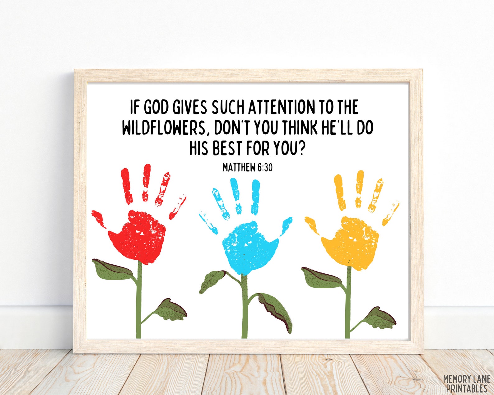 Bible Handprint Art | Bible Handprint Craft | Fun Printable Craft ...