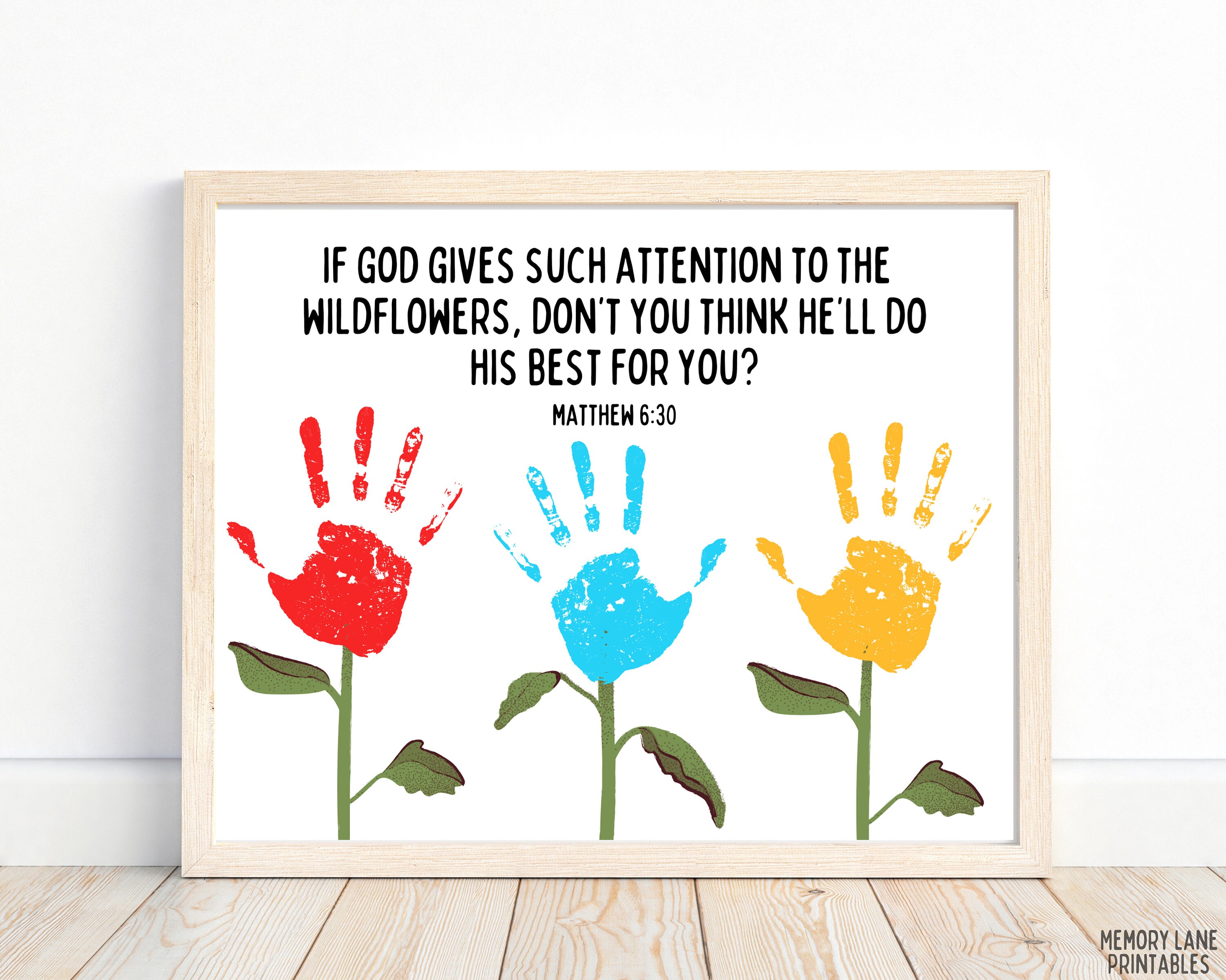 Bible Handprint Art | Bible Handprint Craft | Fun Printable Craft ...