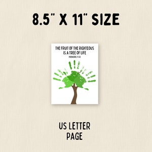 Bible Handprint Art | Bible Handprint Craft | Fun Printable Craft ...