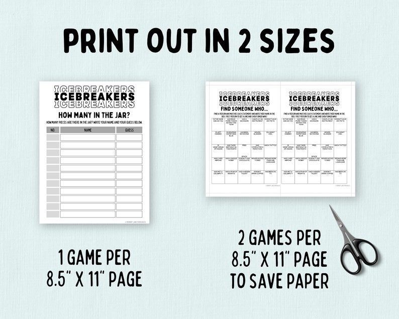 Icebreaker Games Bundle | Group Activity | Office Games | Fun Printable ...