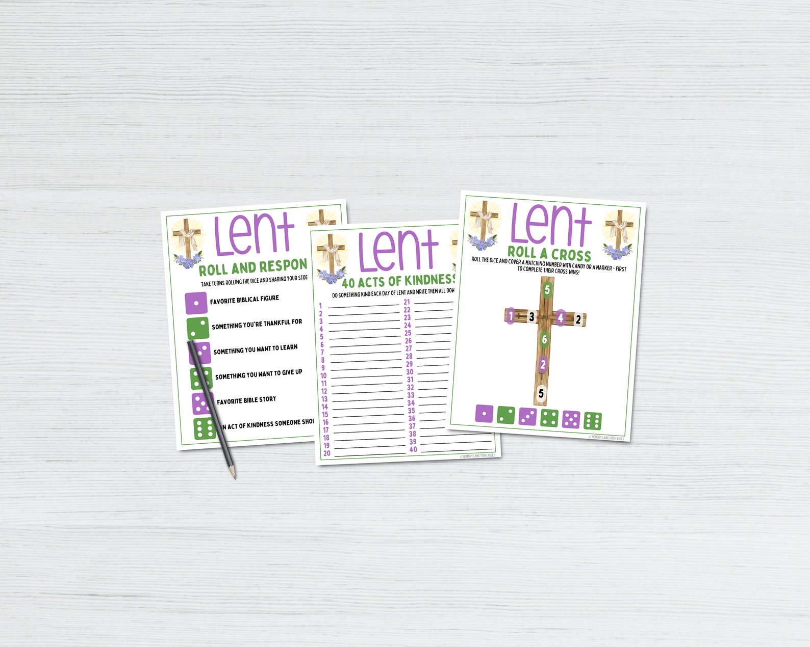 Lent Games Bundle Lenten Games Lent Activities Lent Church Games Bible ...