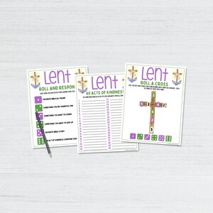 Lent Games Bundle | Lenten Games | Lent Activities | Lent Church Games ...