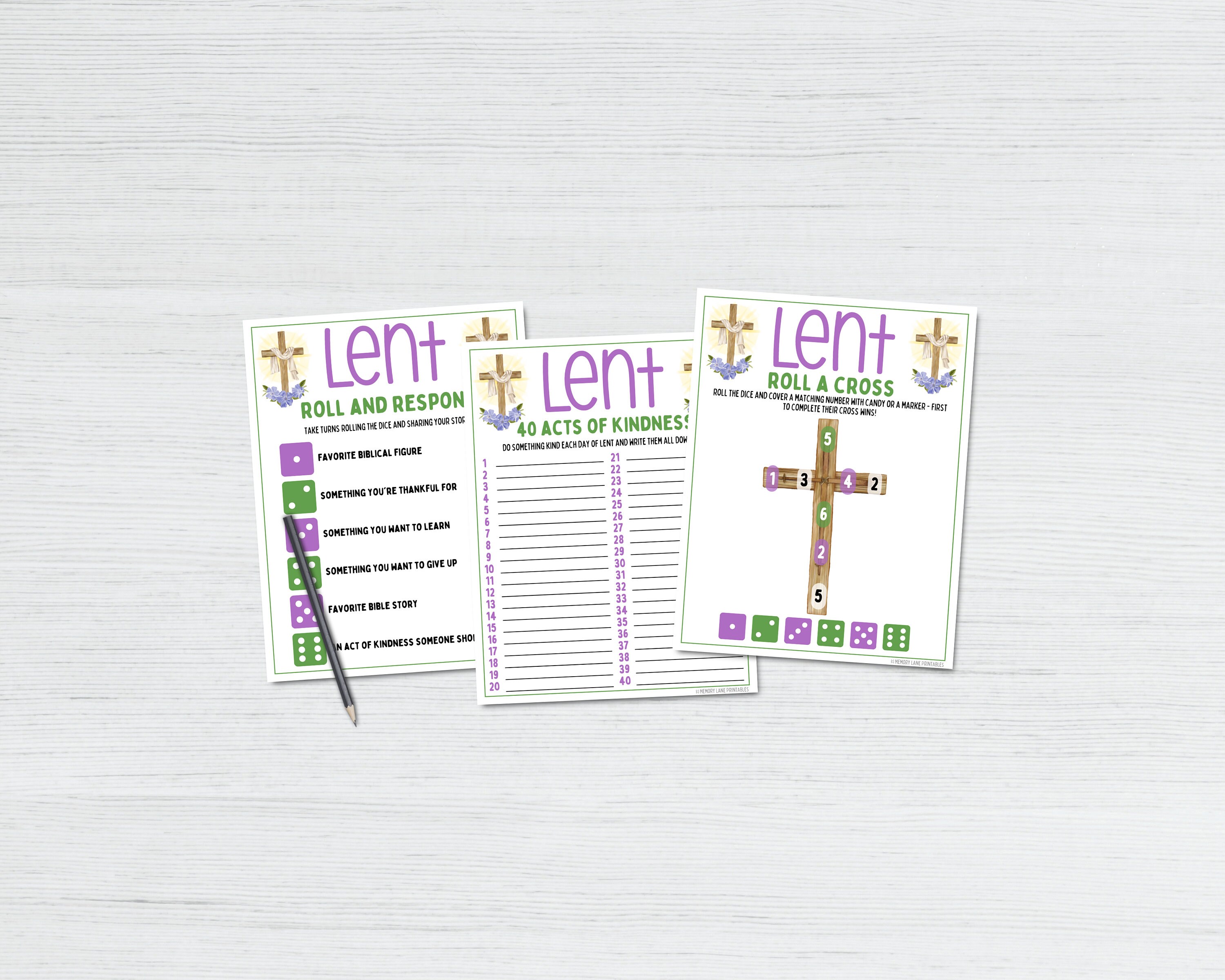Lent Games Bundle Lenten Games Lent Activities Lent Church Games Bible ...