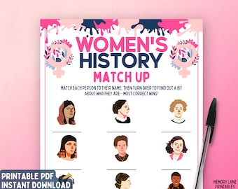 Women's Day Printable Game Collection - Etsy