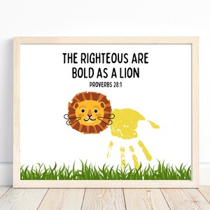 Bible Handprint Art Bundle | Bible Handprint Crafts | Fun Printable ...