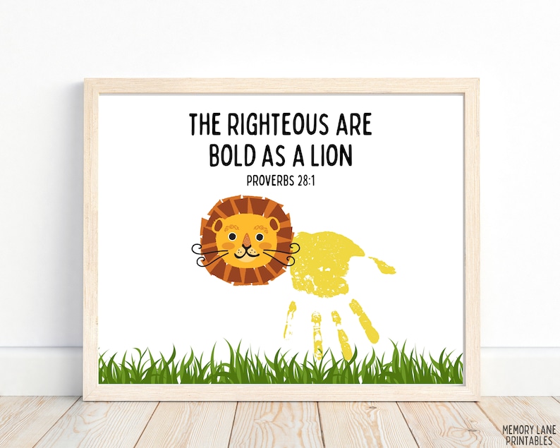 Bible Handprint Art Bundle | Bible Handprint Crafts | Fun Printable ...