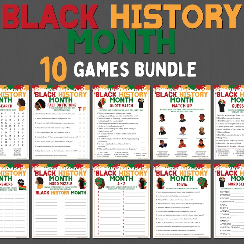 Black Family Games - Etsy
