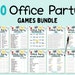 Office Party Games Bundle Work Party Games Fun Printable Games Group ...