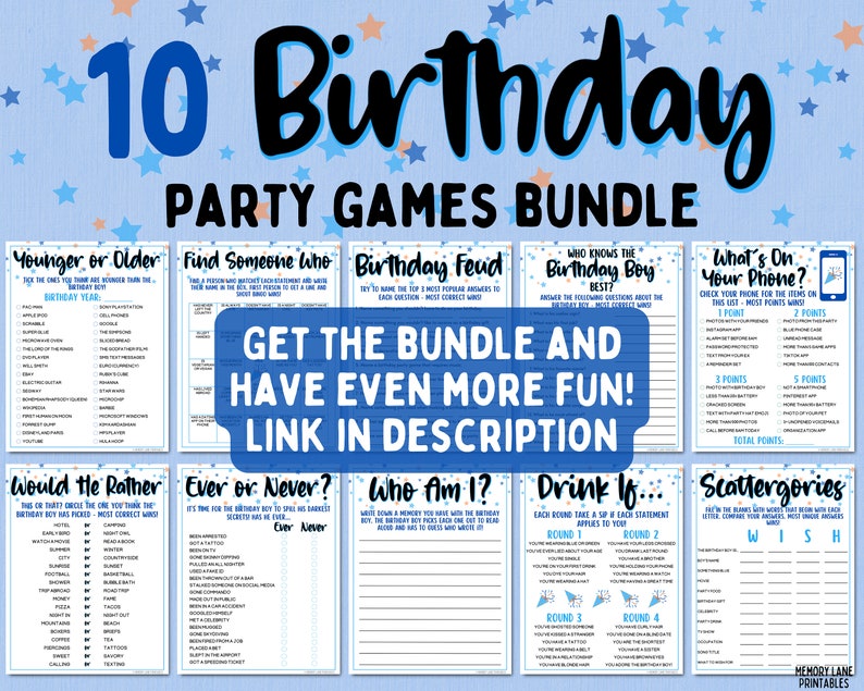 Birthday Friendly Feud Game Birthday Feud Birthday Party - Etsy UK