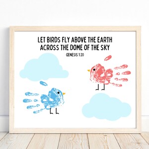 Bible Handprint Art Bible Handprint Craft Fun Printable Craft Sunday ...