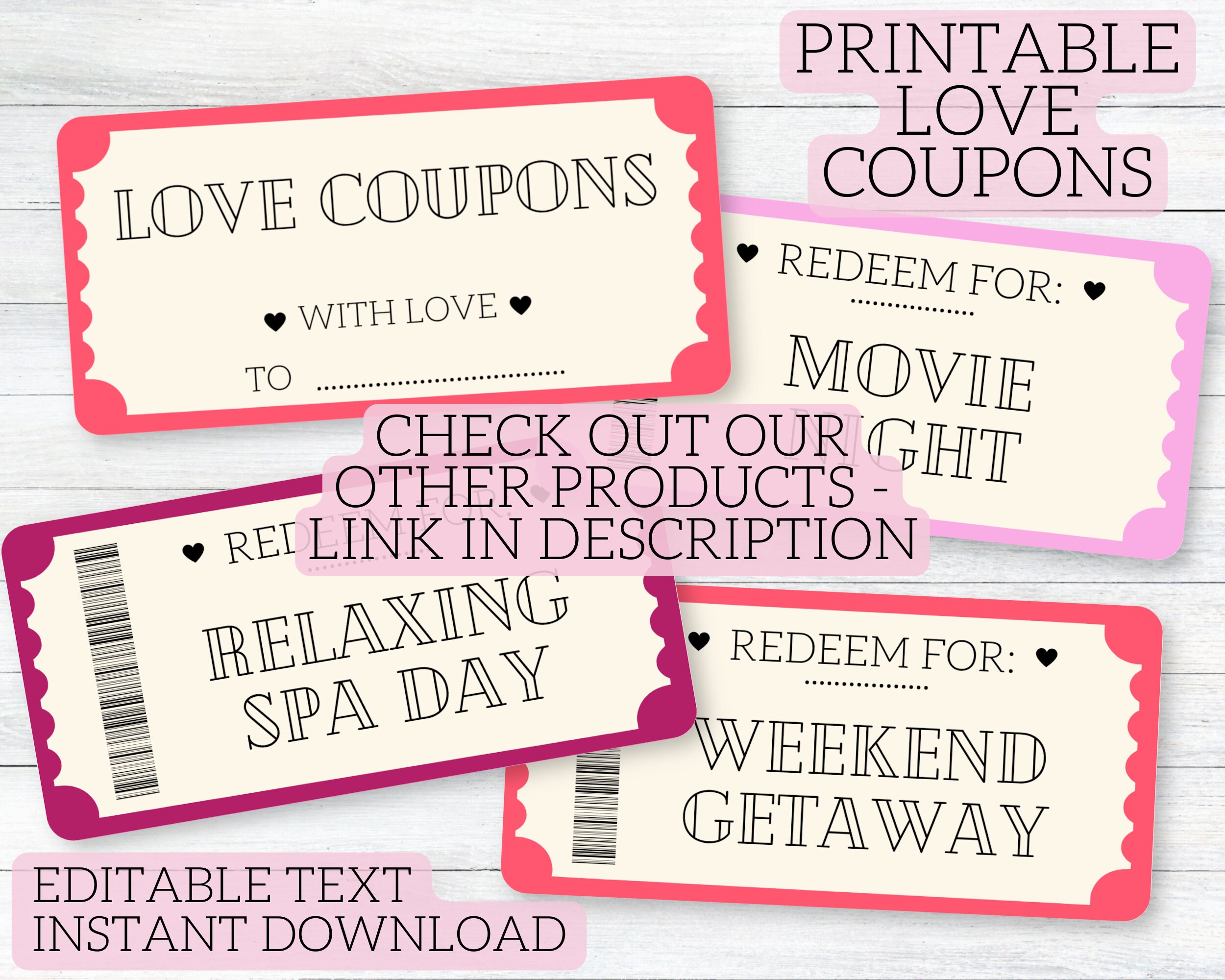 Love Notes Printable Love Notes Cards Mini Love Messages - Etsy Australia