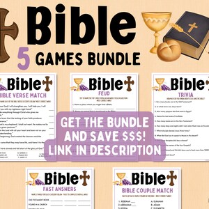 Bible Feud Game | Bible Study Game | Friendly Feud Church Game | Youth ...