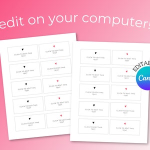 Love Notes Printable | Love Notes Cards | Mini Love Messages ...