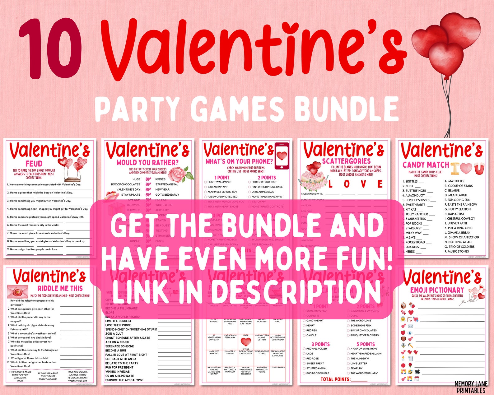 Valentine's Friendly Feud Game | Valentine's Day Family Feud Game ...