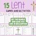 Lent Games Bundle | Lenten Games | Lent Activities | Lent Church Games ...