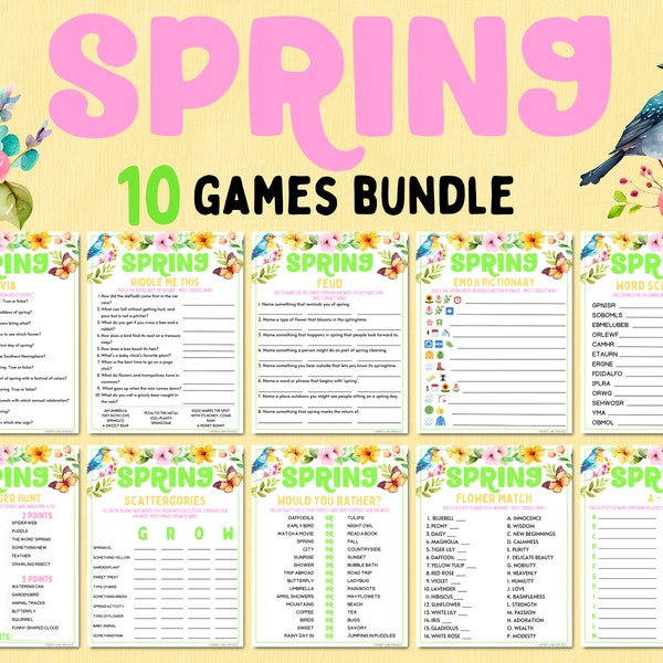 Spring Party Favors - Etsy