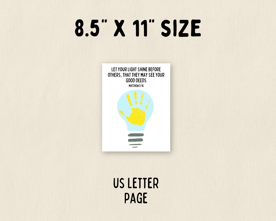 Bible Handprint Art Bible Handprint Craft Fun Printable Craft Sunday ...