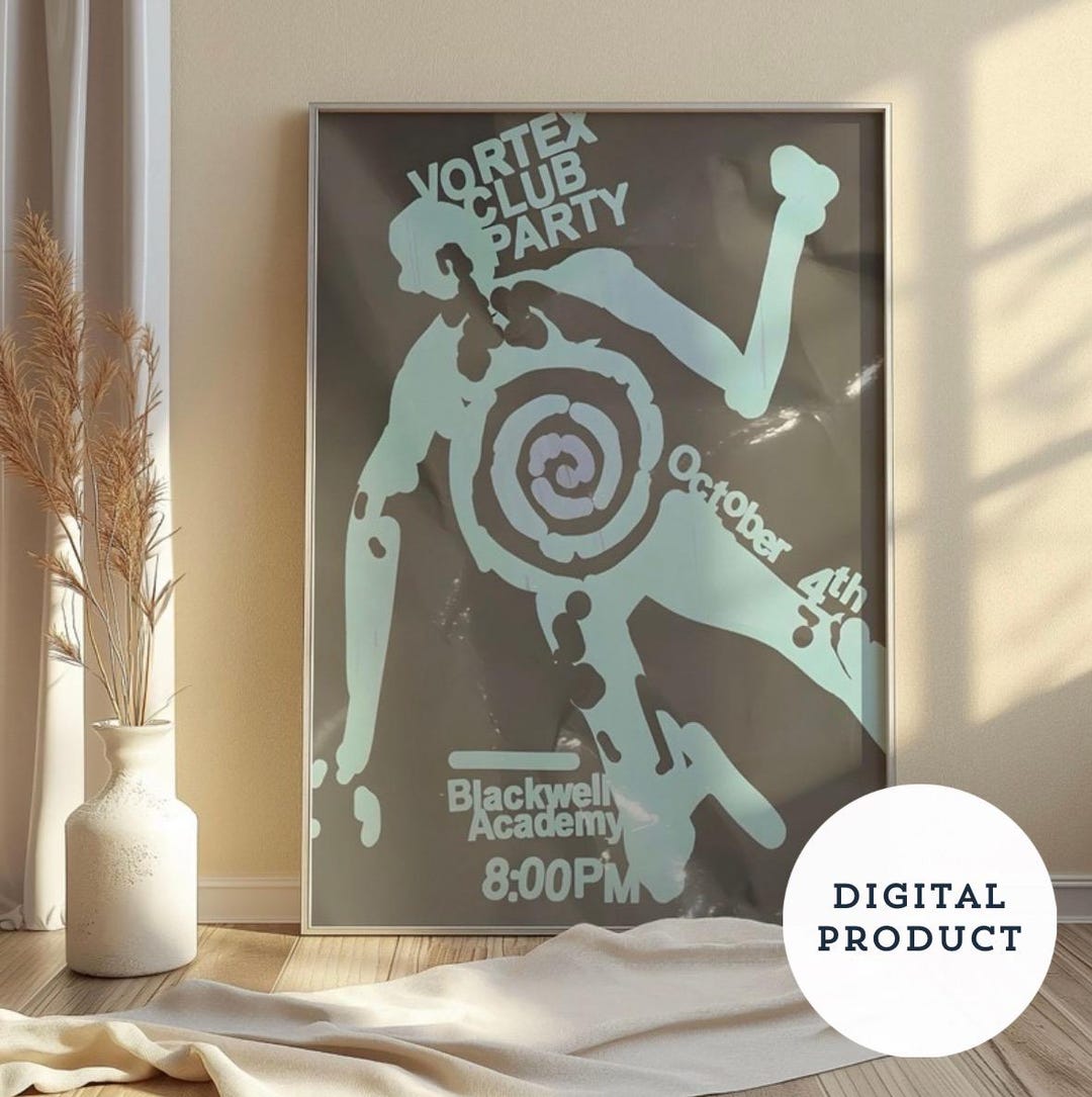 Life is Strange Vortex Club Party Poster, Indie Room Decor (digital Art ...