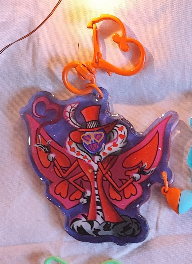 Hazbin Hotel Keychains - Etsy