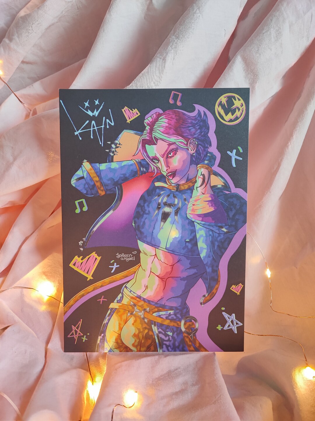 A5 Prints of Monster High and Heartsteel From League of Legends - Etsy