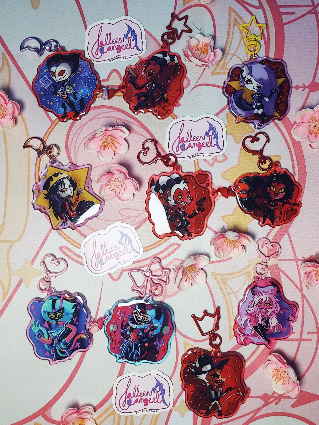 Helluva Boss Keychains - Etsy