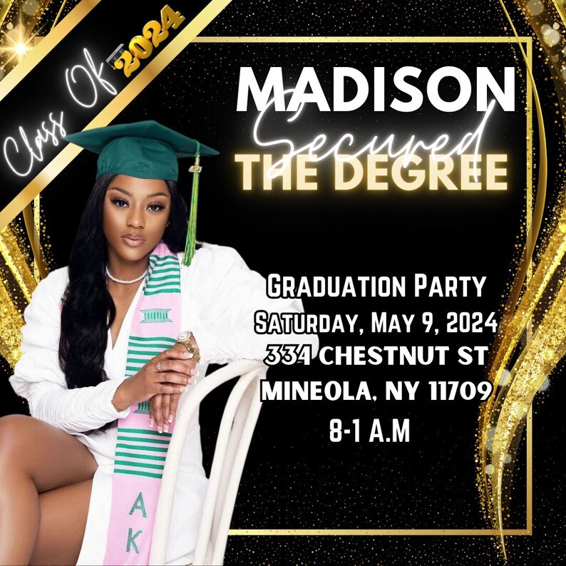 Graduation Party Invitation, Graduation Party Invite, Grad Party Invite ...