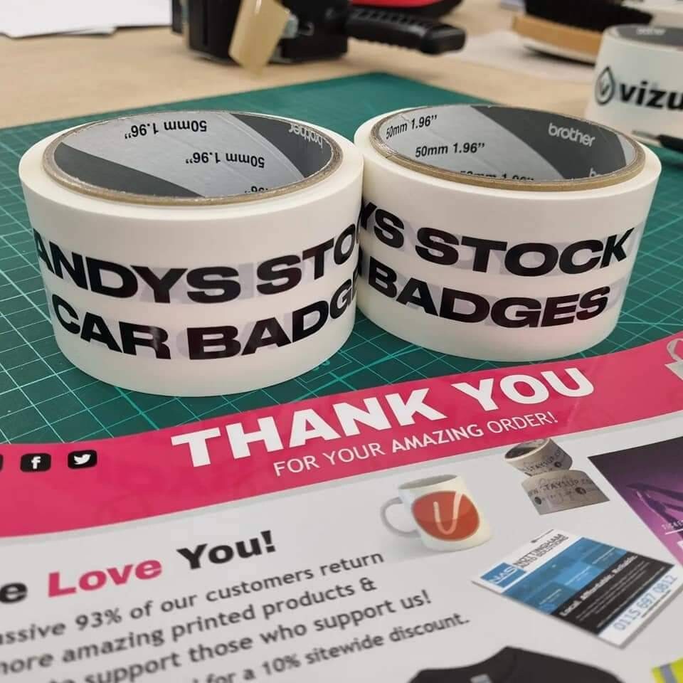 Personalised Tape | Custom Package Tape | Personalised Packing Tape ...