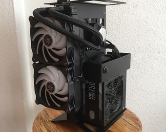 Aperio 3 SLOT GPU Mini ITX Open Frame Computer Case Motif Monument ...