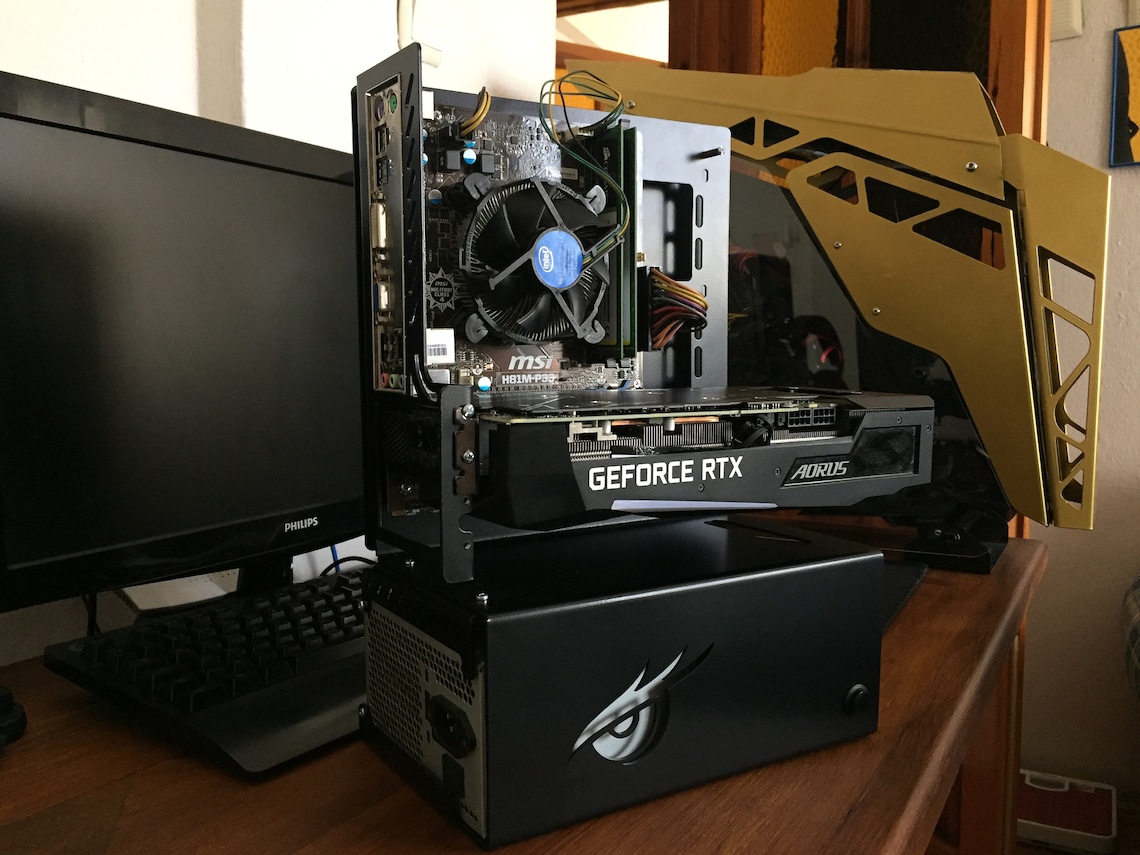 Micro ATX Open Air Computer Case - Etsy