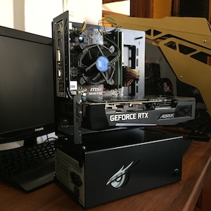 Micro ATX, Open Air Computer Case, - Etsy