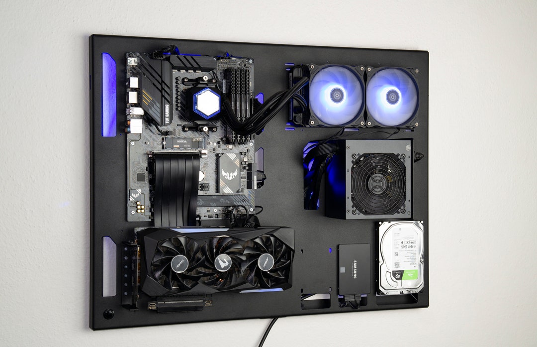 Wall Computer, Computer Wall Mount, Space Case, Open Case, Full ATX ... Wall Computer, Computer Wall Mount, Space Case, Open Case, Full ATX ...