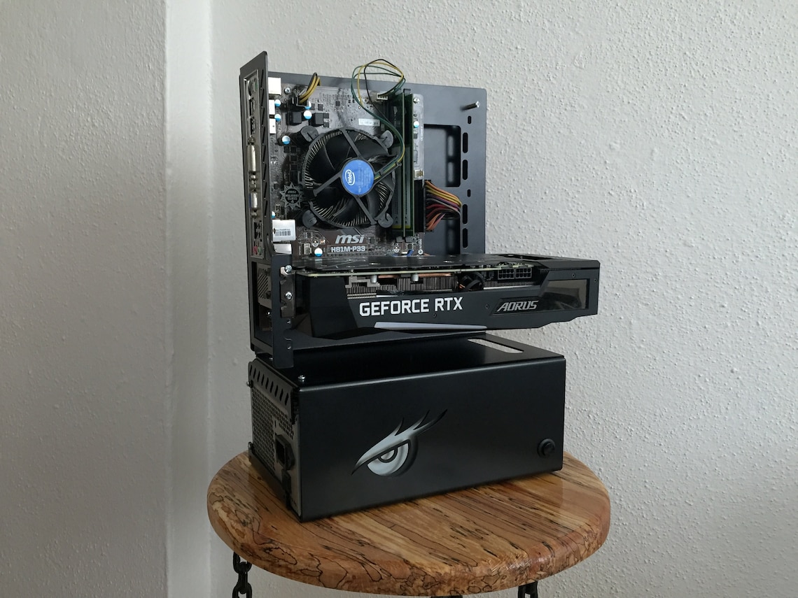 Micro ATX Open Air Computer Case - Etsy