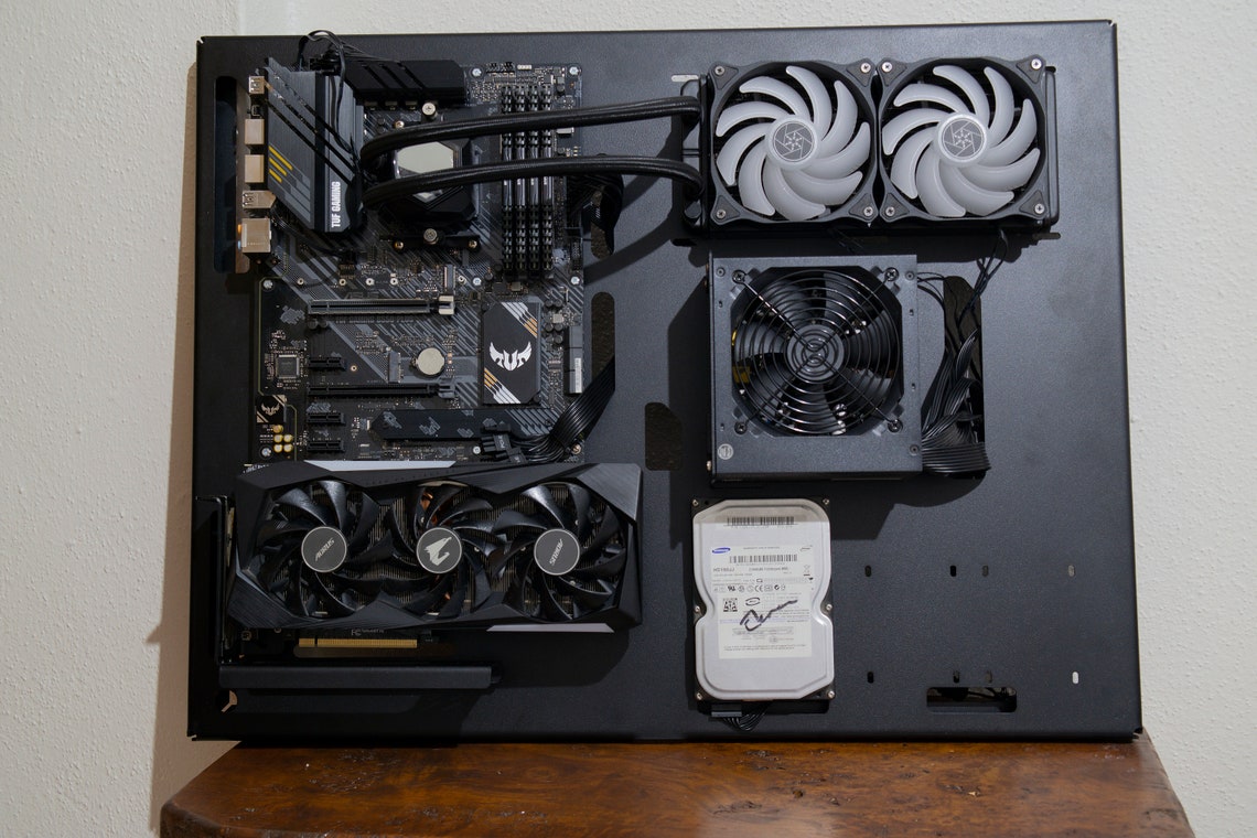 Wall Computer Computer Wall Mount Space Case Open Case - Etsy