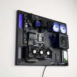 Wall Computer, Computer Wall Mount, Space Case, Open Case, Full ATX ...