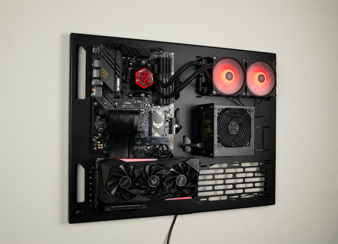 Wall Computer Dual Radiator Wall Computer Open Air Computer - Etsy