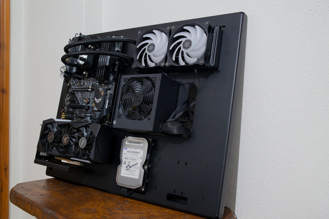 Wall Computer Computer Wall Mount Space Case Open Case - Etsy UK