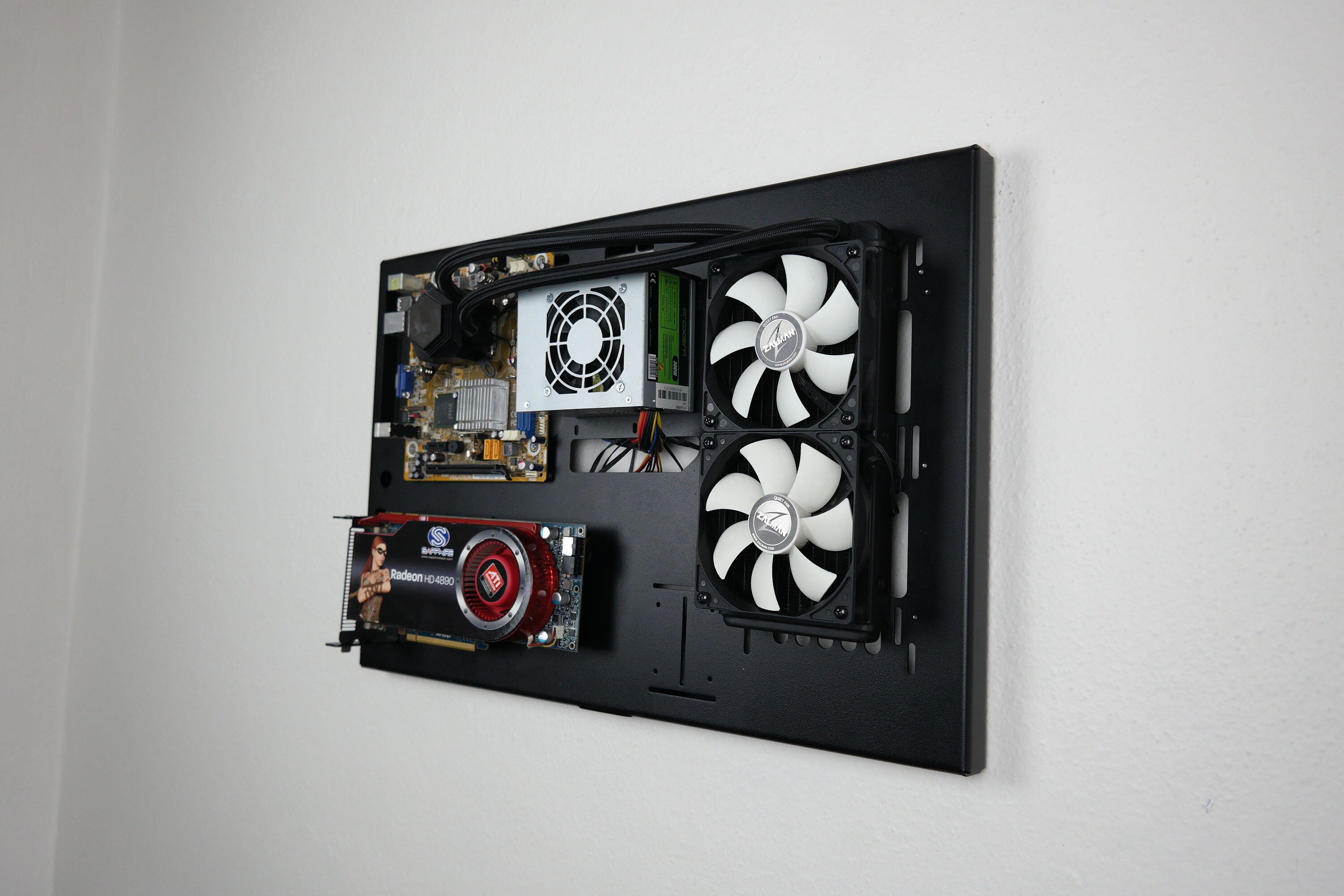 Custom Pc Case Computer Wall Mount Space Case Open Case - Etsy UK