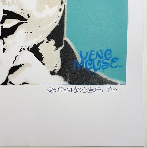 Cut And Sprayed On A2 Size 300 Grm Acid Free Art Card Sex Pistols Sid