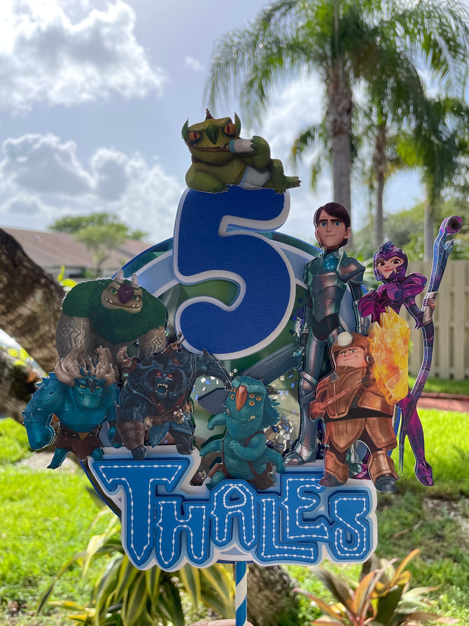 Trollhunters Cake Topper Trollhunters Trollhunters - Etsy