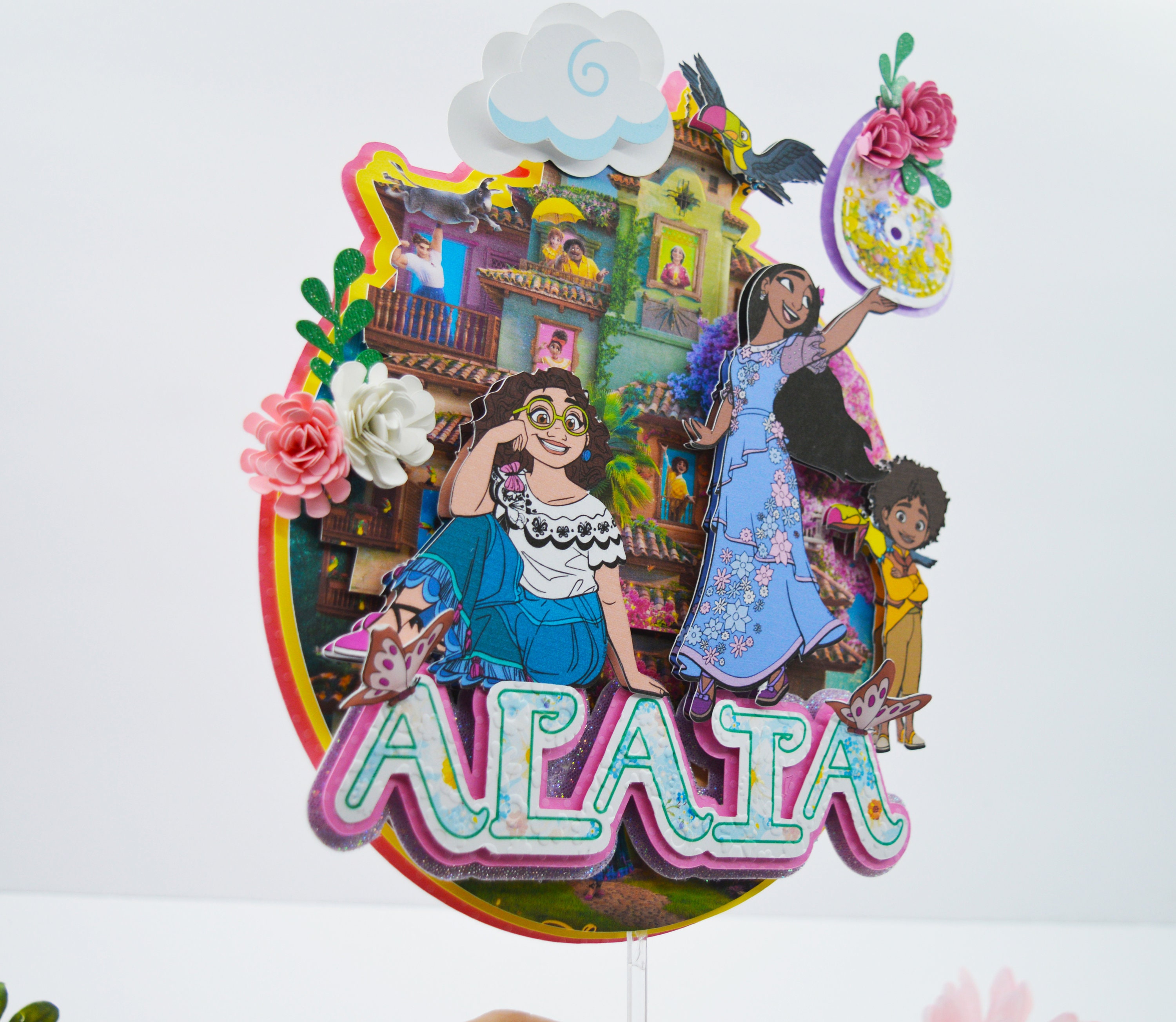 Encanto Cake Topper Any Design Cake Topper Encanto Cake - Etsy
