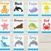 Printable Ocean-themed Color Posters, Classroom Décor, Homeschool Decor ...